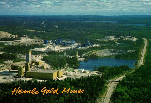 Hemlo Gold Mines Ontario Canada Postcard | eBay