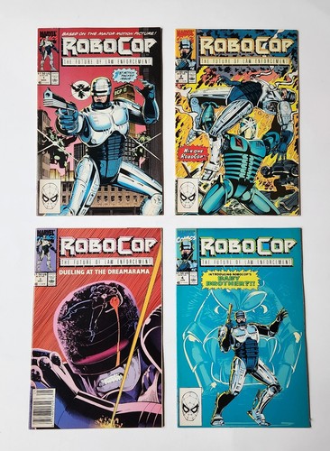 RoboCop #1-4 (Marvel Comics March 1990) | eBay