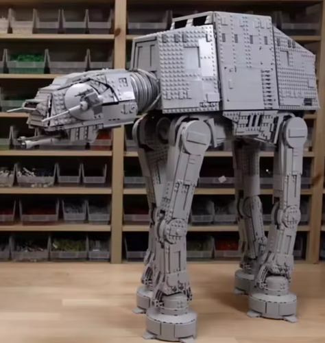 Lego LEGO Star Wars UCS AT-AT (75313) Extra Figs, Reverse Built, Box ...