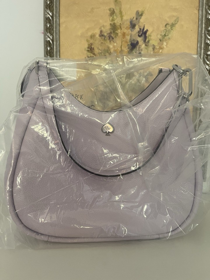 NWT Kate Spade Leather Kayla Large 3 Compartment Shoulder Bag Light ...