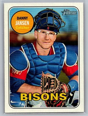 2018 Topps Heritage Minor League Edition - Danny Jansen #90 (RC ...
