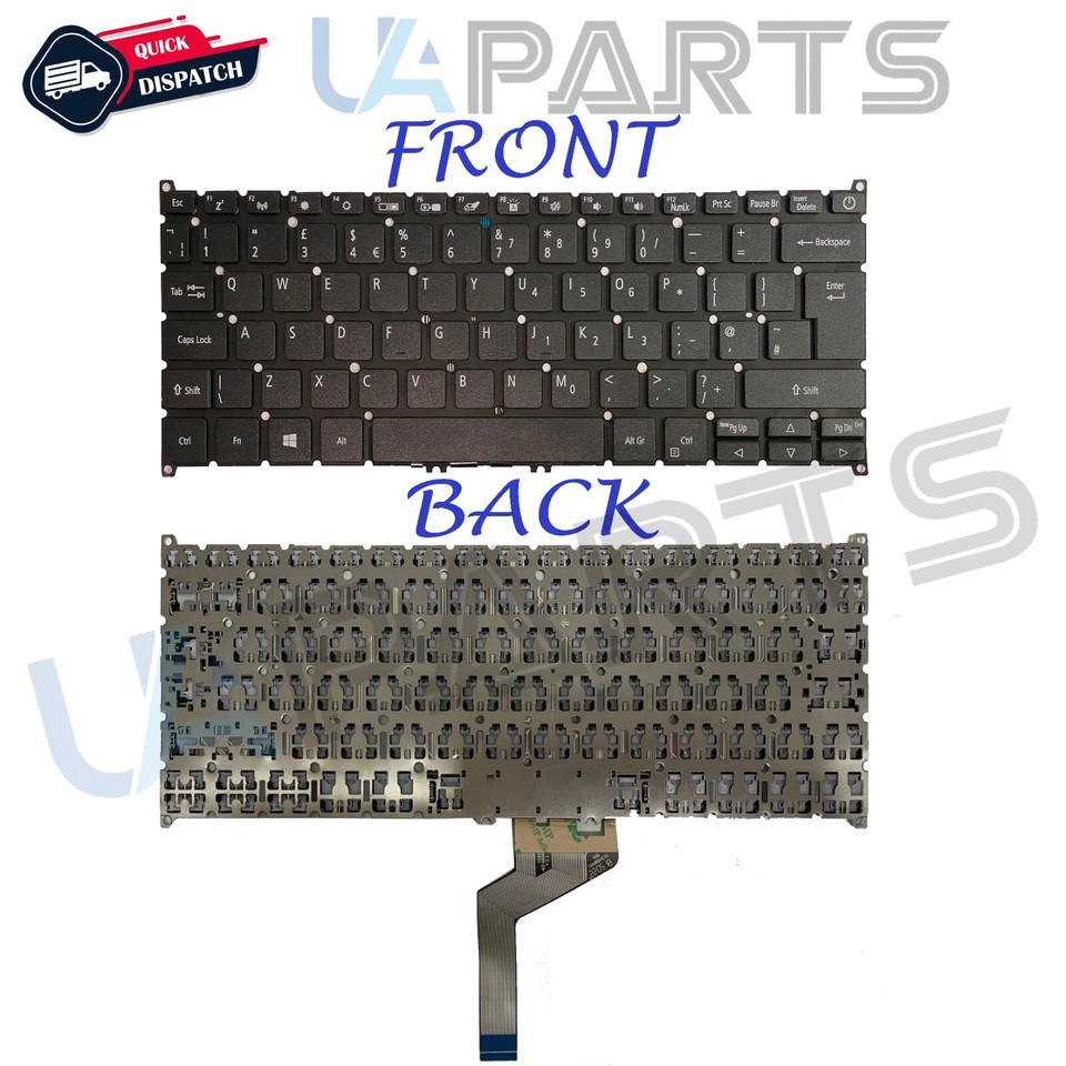 Replacement For ACER SWIFT SF314-59 SF314-58 UK Layout Laptop Keyboard ...