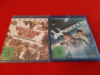 Poseidon Inferno und Poseidon- Original und Remake- 2x deutsche Bluray ...