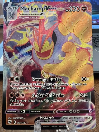 Machamp VMAX Pokemon Card - 073/189 Astral Radiance | eBay