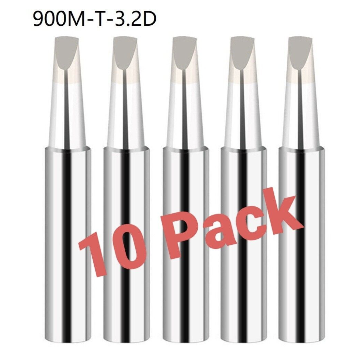 5/10 Solder Soldering Iron Tips Standard Size Accessories Electrical ...