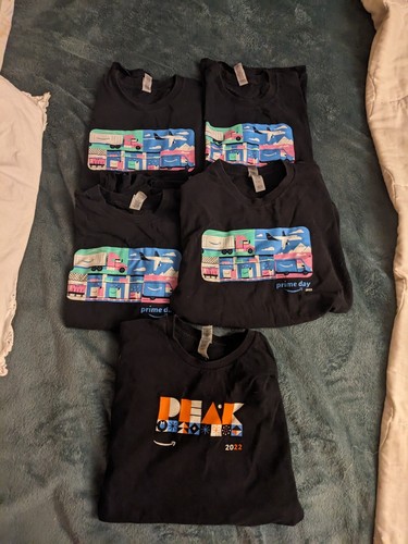 Lot of Amazon Men's Employee Clothing | eBay