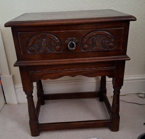Jaycee Old Charm Oak furniture - Hall Table | eBay UK