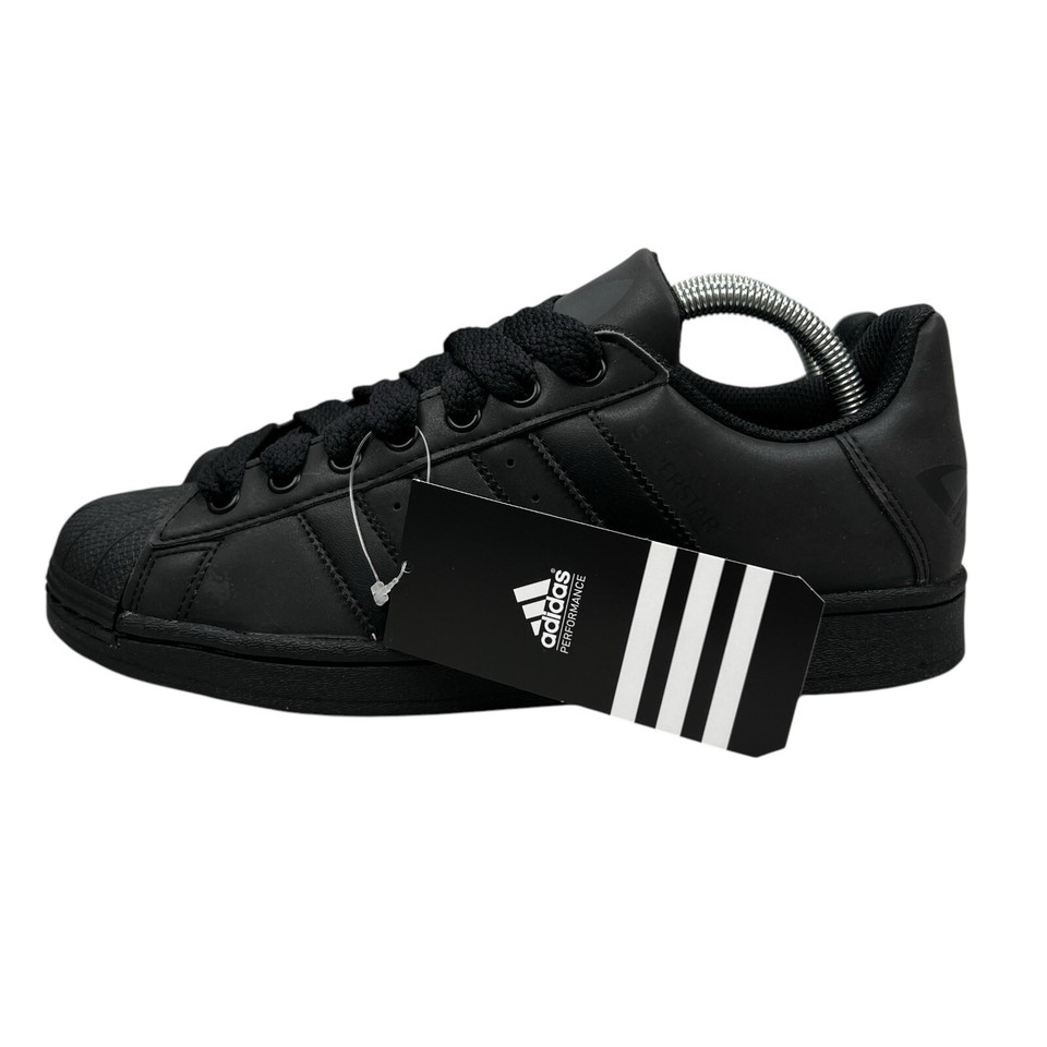 Adidas Originals Superstar Core Black Shoes ID3109 Men's Sizes 7.5 - 12 ...
