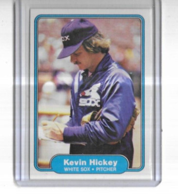 1982 Fleer #344 Kevin Hickey Chicago White Sox | eBay