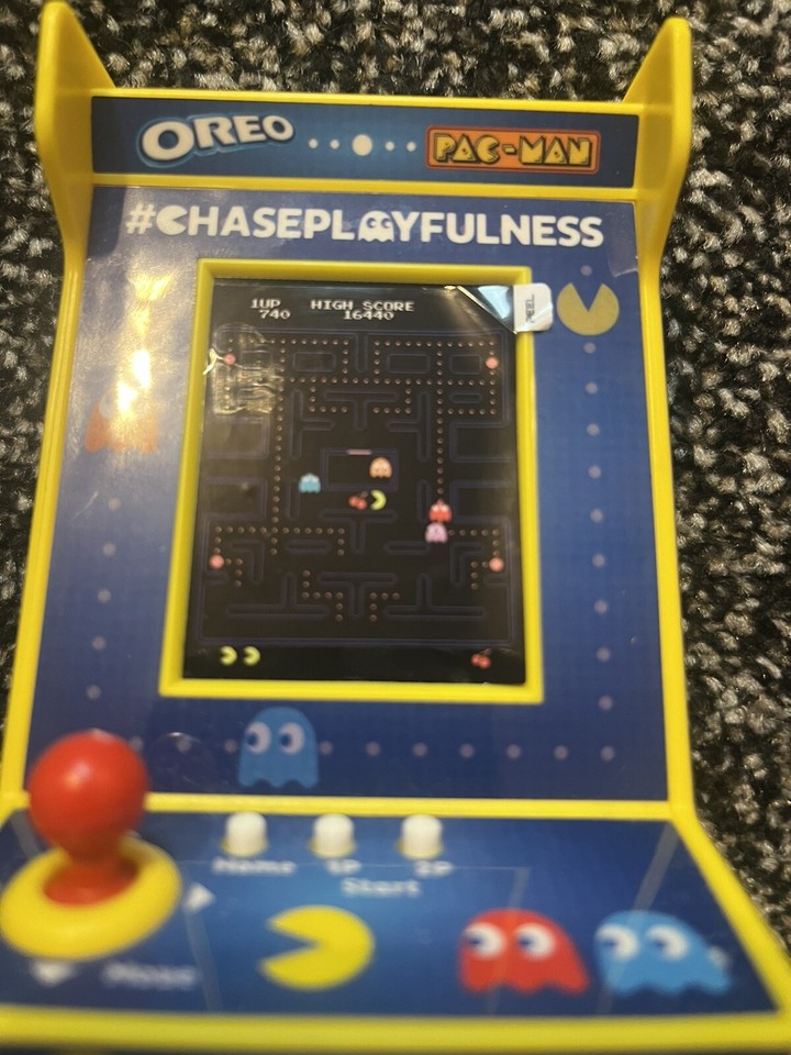 My Arcade Oreo Pac Man Machine- New However Opened To Test | TESTED ...