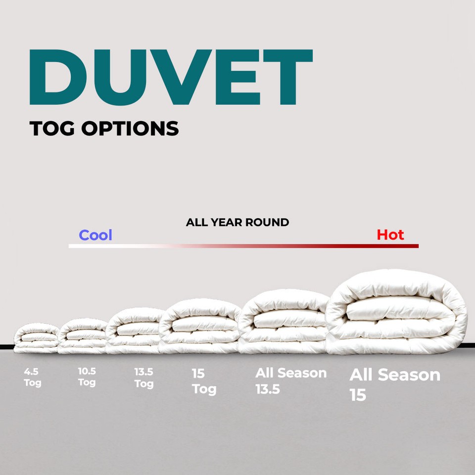 Ultimate 100% Pure Mulberry Silk Filled Duvet Quilt for All Seasons ...