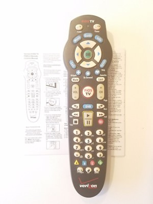 Verizon Fios TV Remote Control P265v3 RC, RC2655005/01B, Manual | eBay