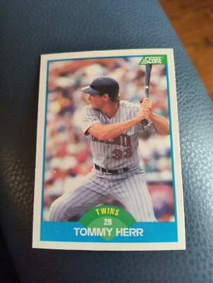 TOMMY HERR 1989 SCORE #191 FREE SHIPPING | eBay