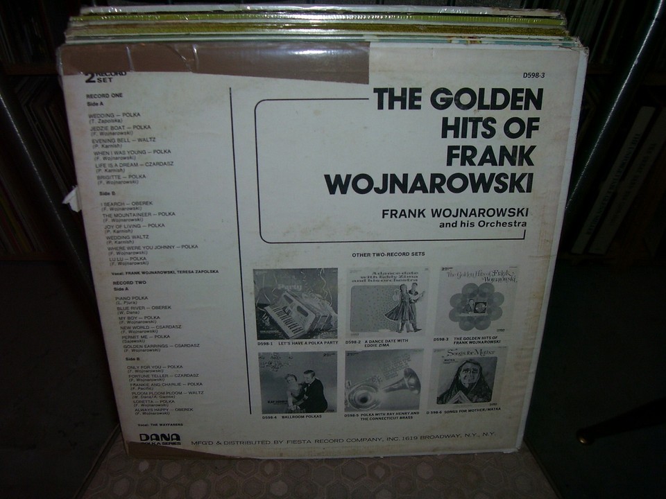 2 lp set - FRANK WOJNAROWSKI, Polka Music, DANA # 598-3 | eBay