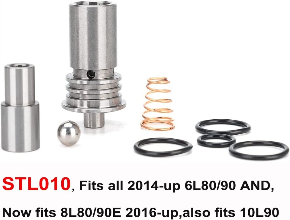 Cooling Flow Bypass Valve Kit STL010 for GM Transmission 6L80 6L90 8L90 ...