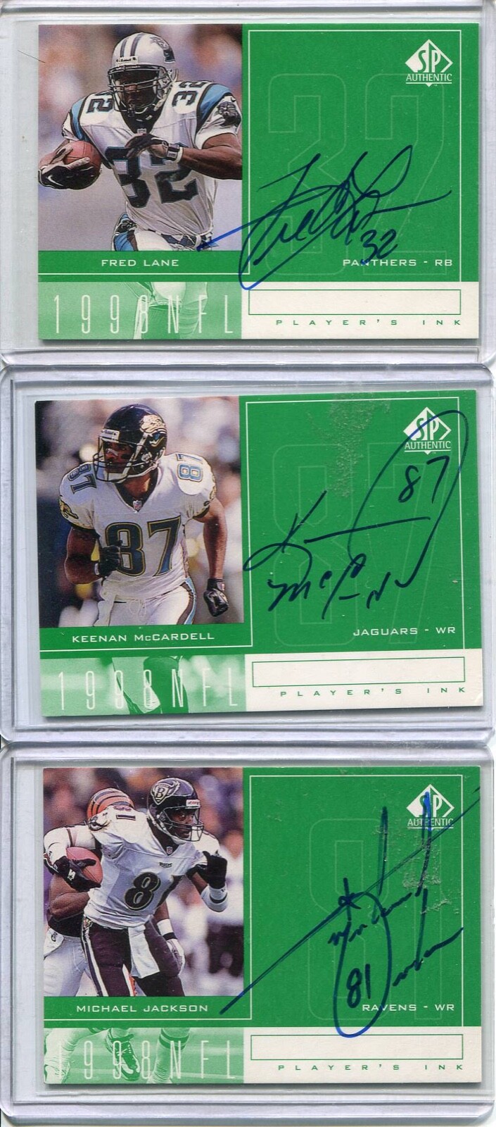 1998 SP Authentic - Player's Ink Silver #MJ Michael Jackson /100 (AU ...