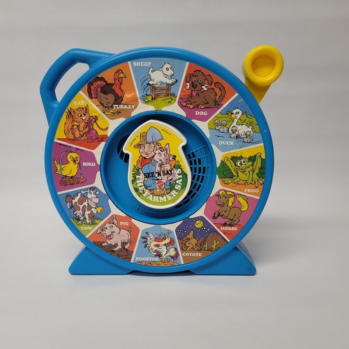 1989 The Farmer Says See ‘N Say Talking Farm Animals Kids Toy Pull ...