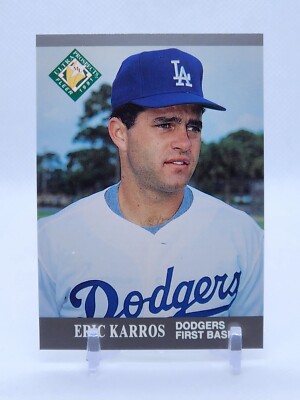 1991 Fleet Ultra Prospects ERIC KARROS DODGERS #380 | eBay