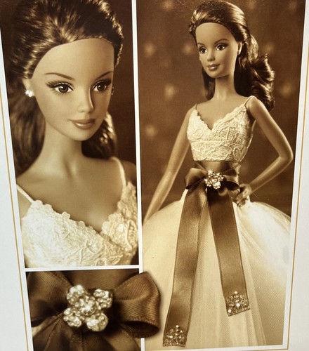 Monique Lhuillier Bride Gold Label Barbie Doll 2006 Mattel #J0960 | eBay