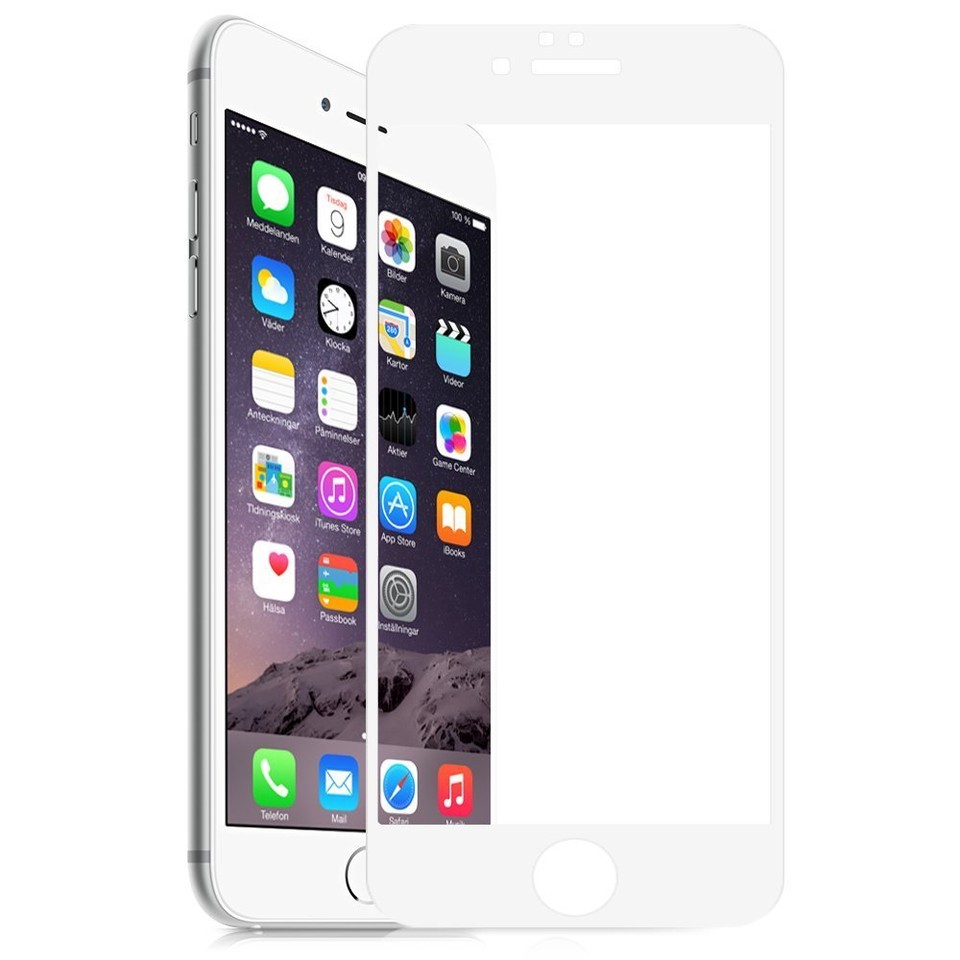 iPhone 6/ 6s Plus Tempered Glass Full Cover Screen Protector 2.5D 100% ...