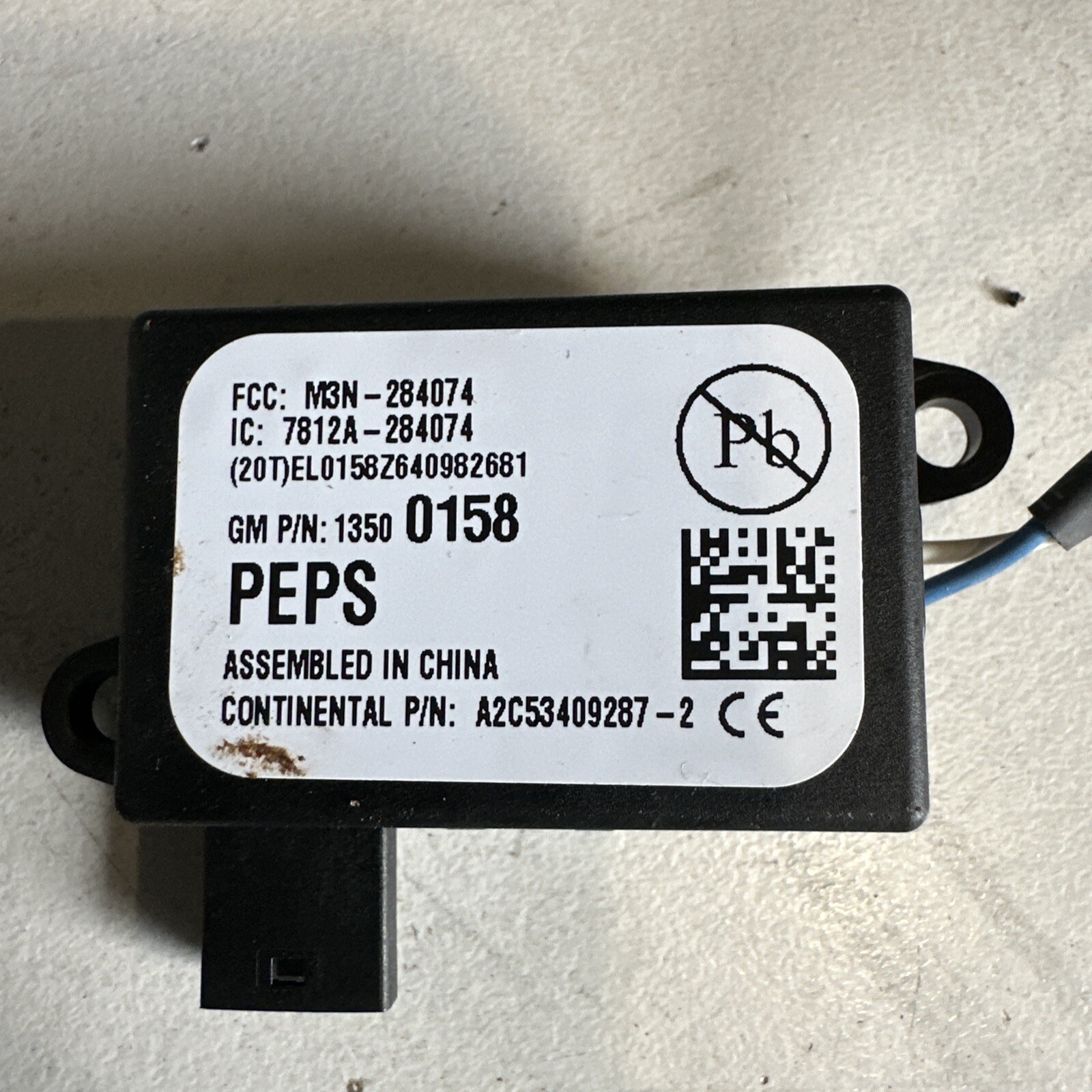 VF WN statesman Caprice Commodore SS Calais theft control module ...