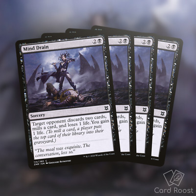 MTG x4 Mind Drain 114/280 Zendikar Rising ZNR Playset | eBay