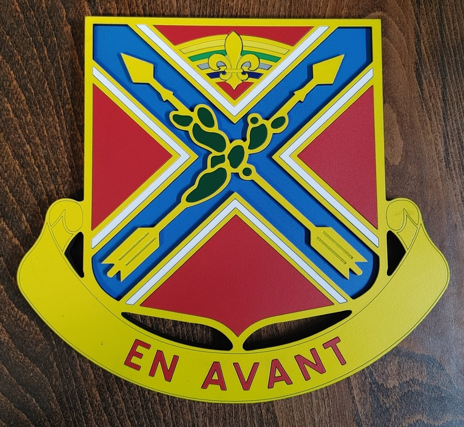 8" US Army 151st Field Artillery Regiment DUI Plaque Minneosta ARNG | eBay