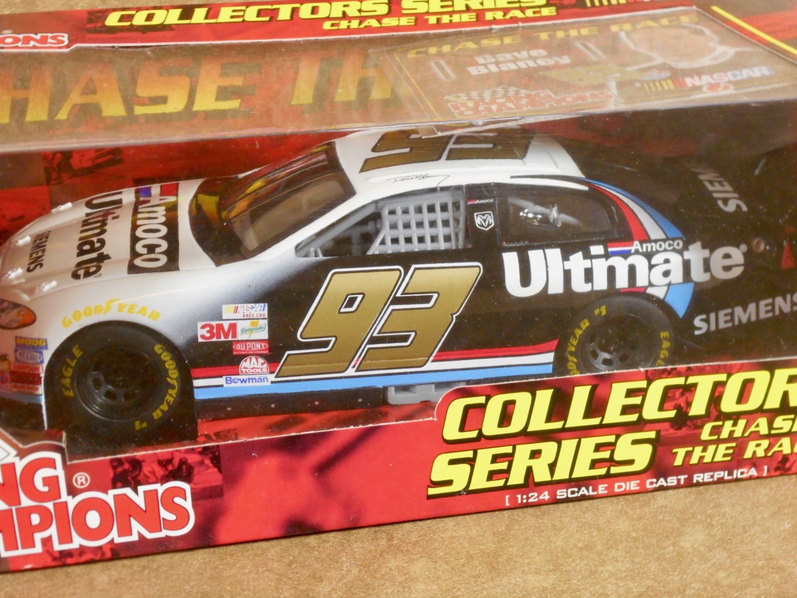 RACING CHAMPIONS CHASE THE RACE SERIES - DAVE BLANEY NO#93 1:24TH SCALE ...