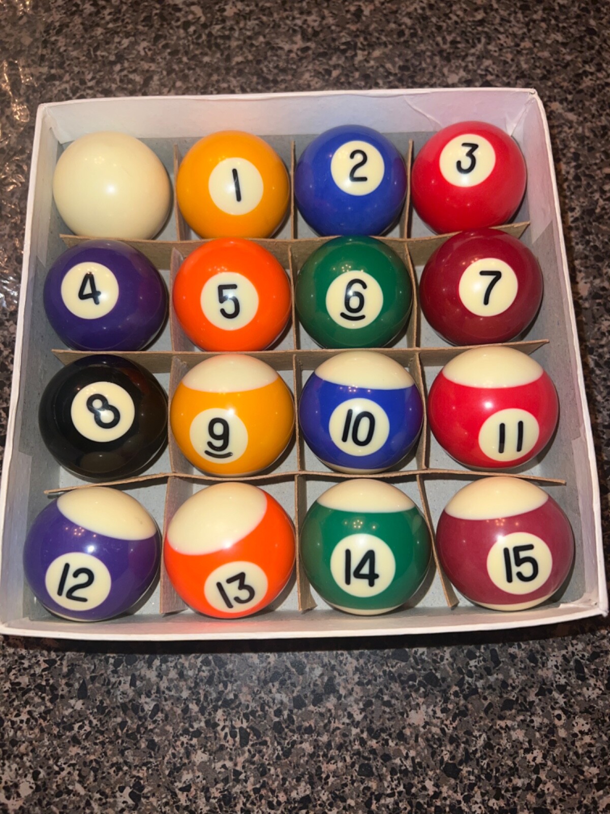 Individual Mini 1.5” Replacement Billiard Pool Balls | eBay