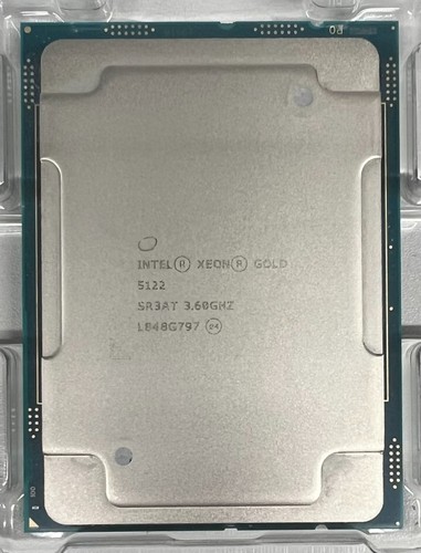 LOT OF 20x SR3AT INTEL XEON GOLD 5122 3.60GHZ 4-CORE 16.5MB 105W CPU ...