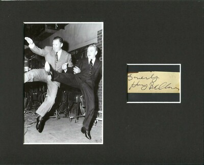 Harry Bellaver Love Me or Leave Me Signed Autograph Photo Display W ...