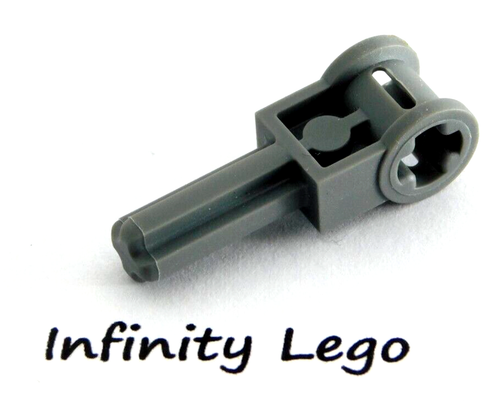 12 LEGO Technic Dark Grey Axle 1.5 Perpendicular Axle Connector 6553 ...