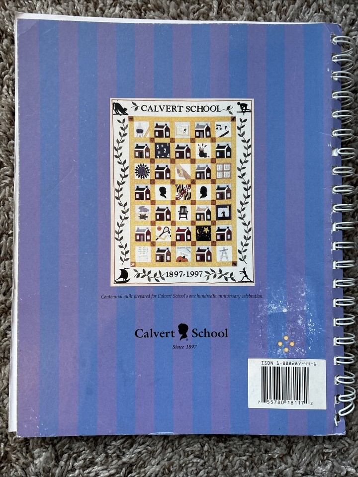 CALVERT MATH PRACTICE AND ENRICHMENT WORKBOOK - GRADE 4 Unused ...
