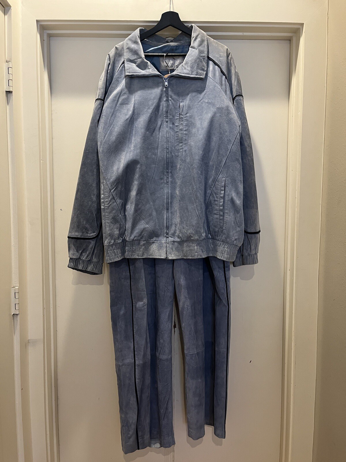 VTG M Julian Wilson’s Leather Suede Tracksuit 2XL/3XL… - Gem