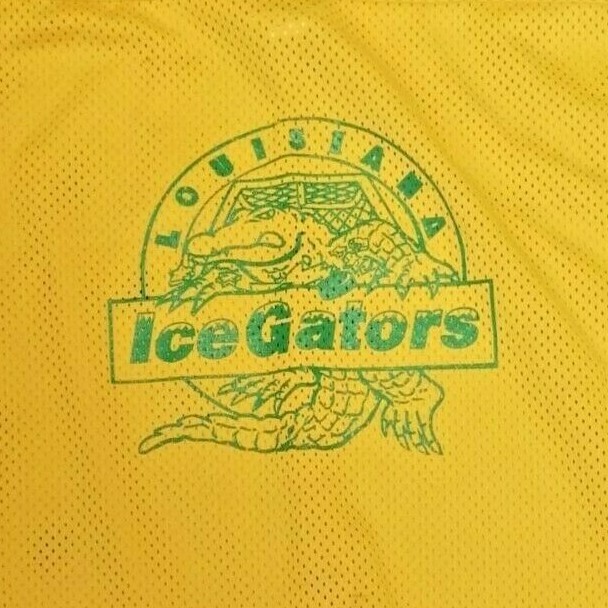 Vintage Louisiana IceGators Practice/Training Ice Hockey Jersey | eBay UK
