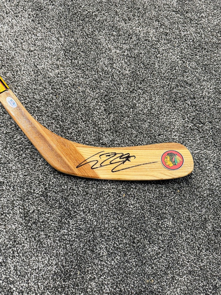 CONNOR BEDARD Chicago Blackhawks SIGNED Autograph Hockey Stick PSA COA ...