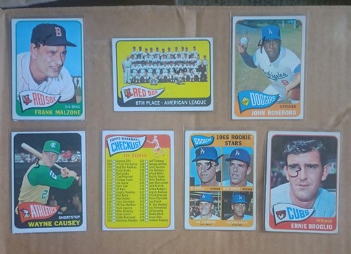 1965 Topps Baseball Near Complete Set. Excellent +. | eBay