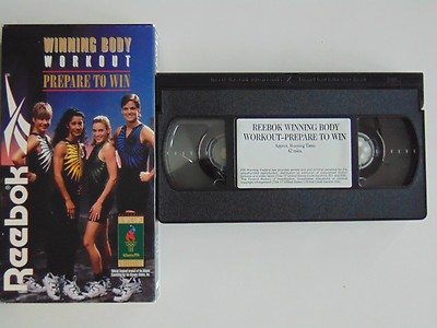 Reebok Winning Body Workout Exercise Fitness Workout VHS VCR Video Tape ...