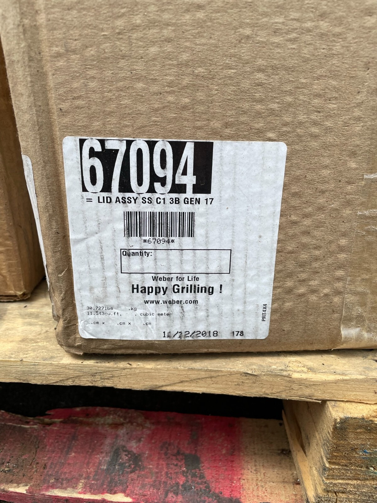 Weber Grill Lid Stainless Steel Genesis II 300 '17-current ~ 67094 | eBay