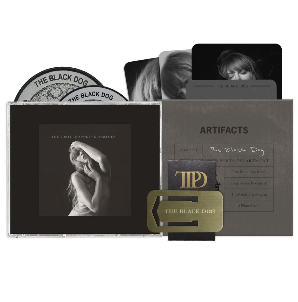 ⭐️ Taylor Swift Post Malone Single FORTNIGHT + TTPD BLACK DOG SOLD OUT ...