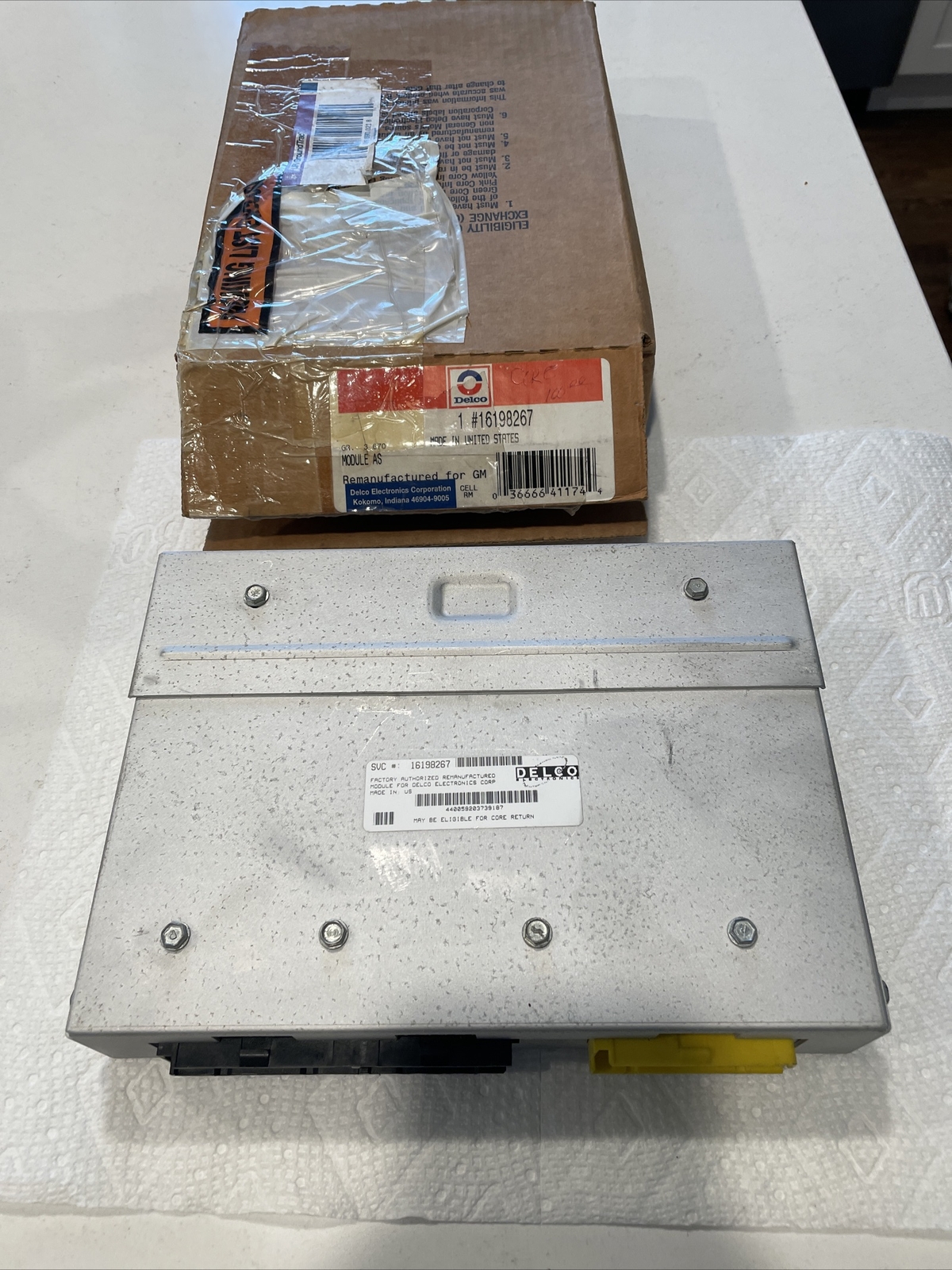 New GM 16198267/88999200 Engine Control Module ECM 1990-91 Beretta 2.3L ...