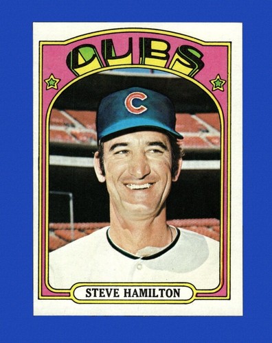 1972 Topps Set-Break #766 Steve Hamilton NR-MINT *GMCARDS* | eBay