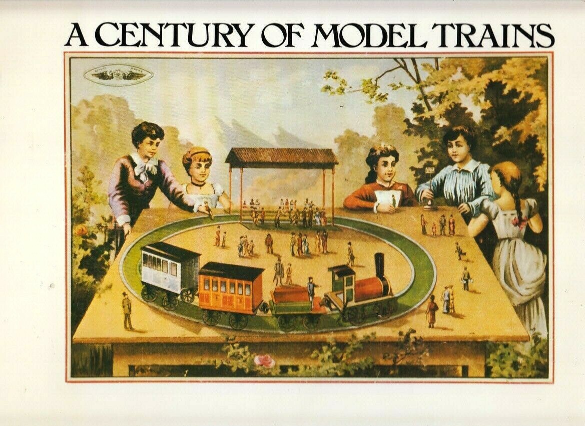 A CENTURY OF MODEL TRAINS 1870-1970-LEVY-1ST 1976 SUPERB HISTORY & COL ...
