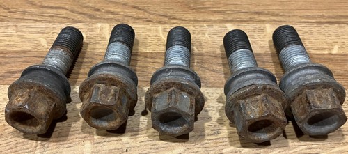 04-17 VW Touareg Cayenne 7L Wheel Lug Bolt Ball Seat Nut Audi Q7 Set 5 ...