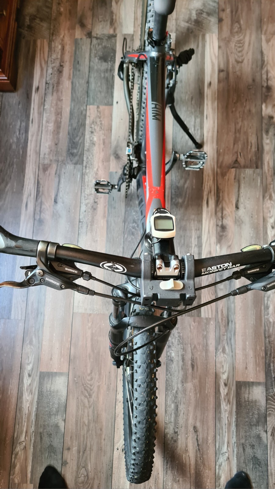 Cube "Aim" Cmpt Mountainbike 26" Schwarz/Rot Hardtail Rahmenhöhe 20 ...