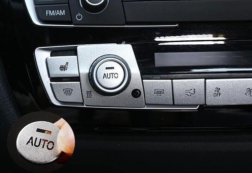 For BMW 1 Series F20 F21 Silver Aluminum Console AC Switch Control ...