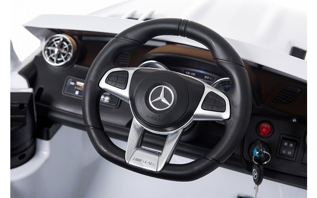 Power Wheels Mercedes Benz 12V Battery Powered Ride on Car - Black for ...