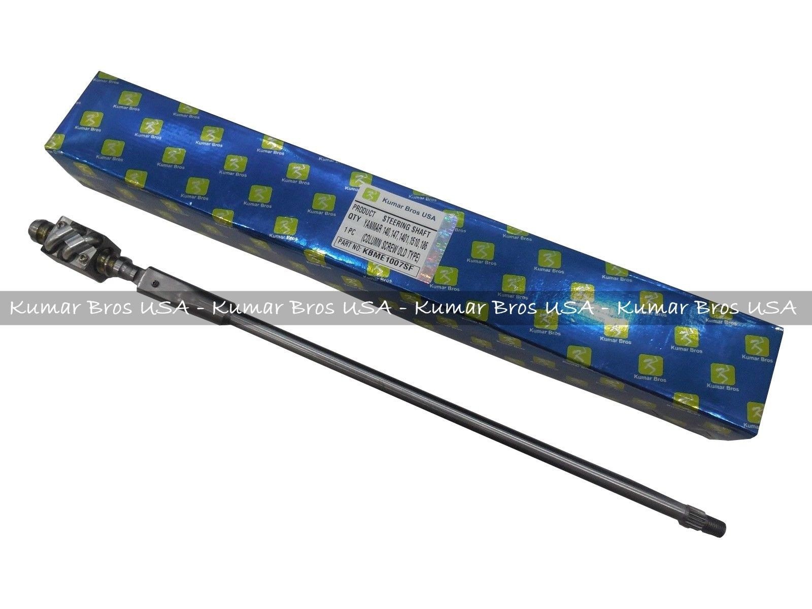 New Steering Shaft & Bearings (2 Pcs) FITS Yanmar YM186 YM186D (COLUMN ...