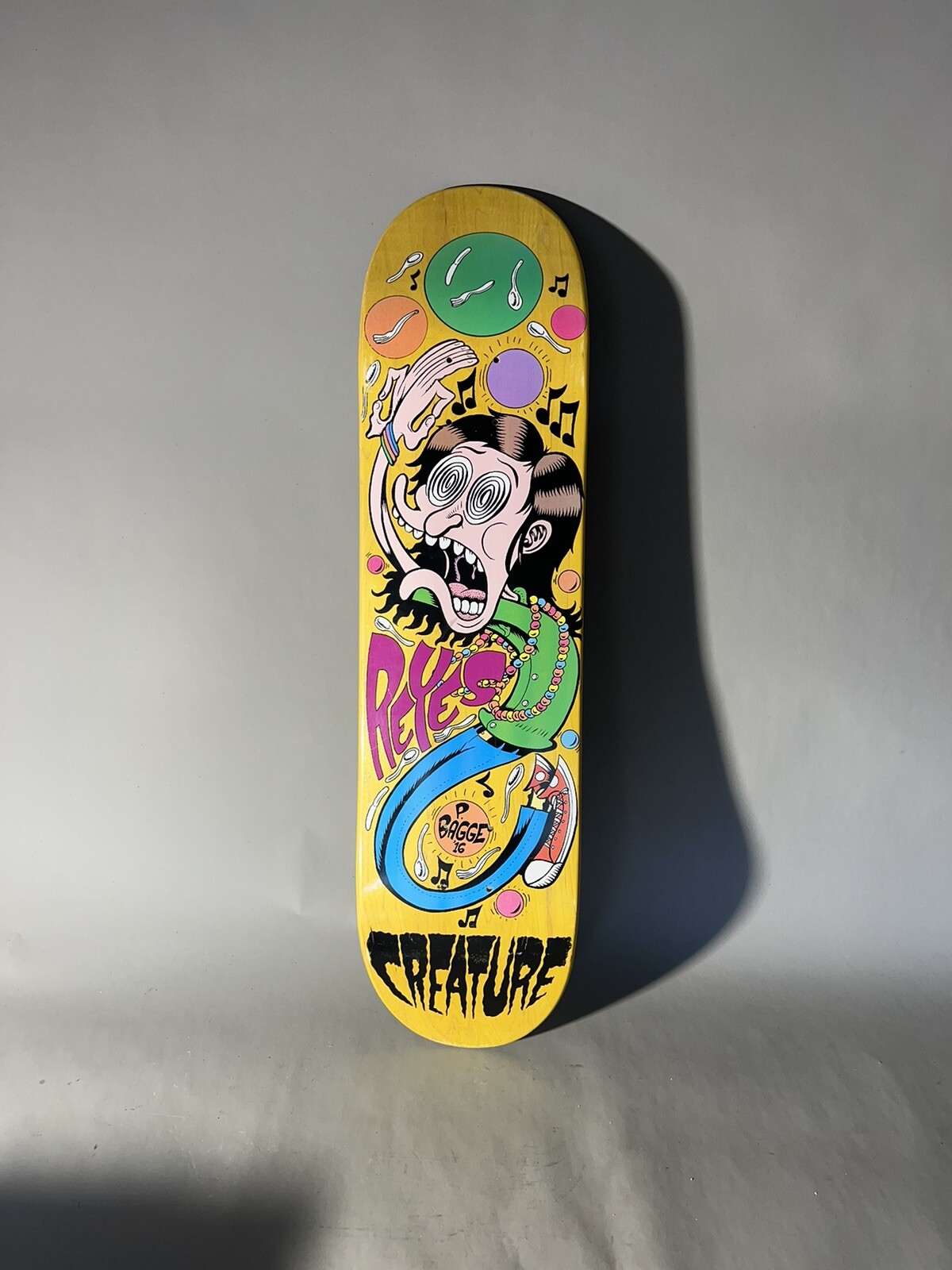 Ryan Reyes Creature Skateboard Deck P. Bagge | eBay