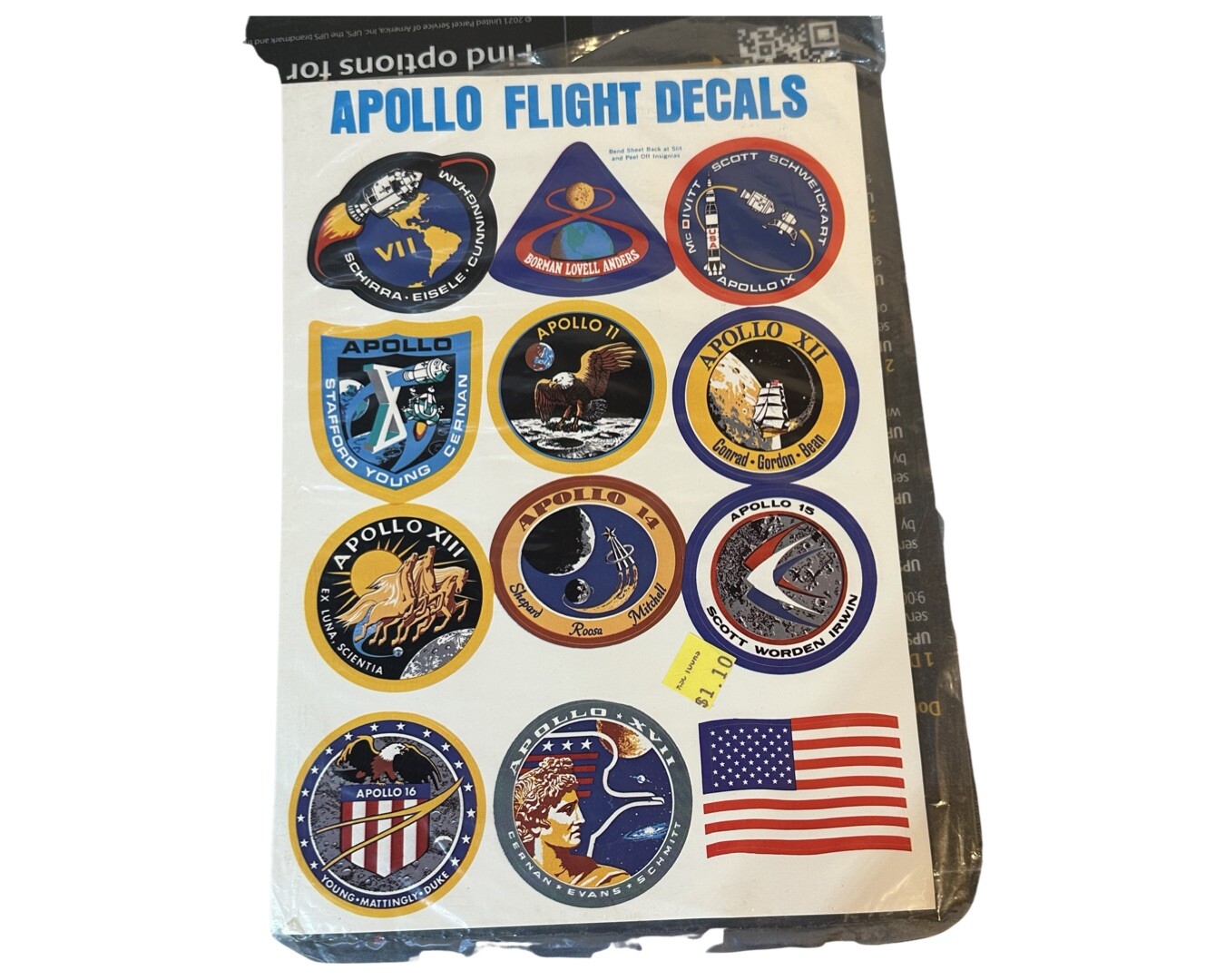 1983 Apollo flight decals | eBay